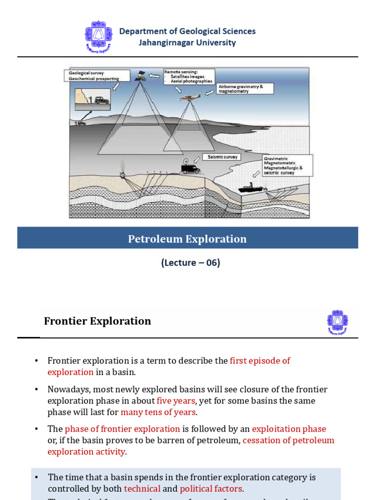 Frontier Petroleum Exploration Overview | PDF | Petroleum | Petroleum ...
