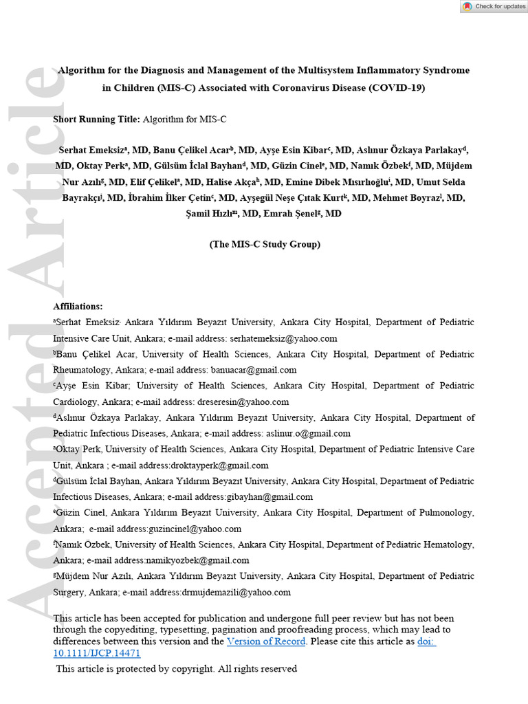 Algoritmo Misc 1 | PDF | Clinical Medicine | Medical Specialties