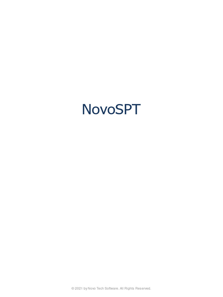 NovoSPT EN | PDF | Microsoft Excel | Soil Mechanics