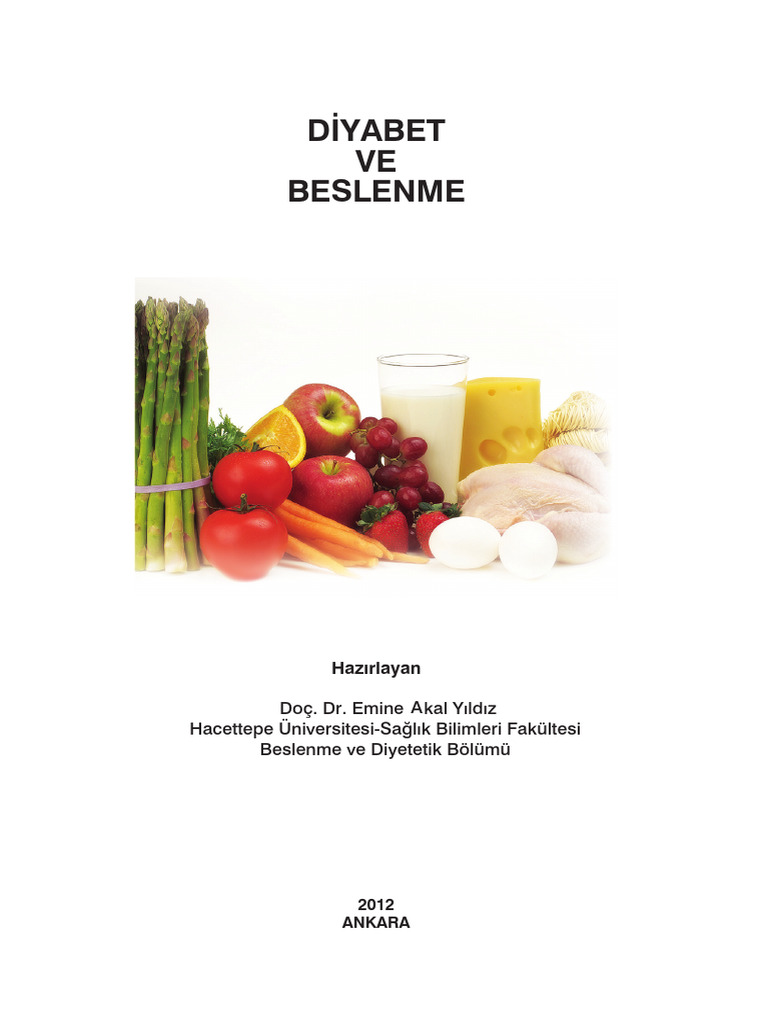 Diyabet Ve Beslenme | PDF