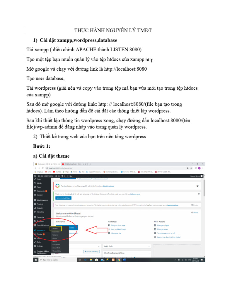 Huong Dan Thuc hanh-NguyenLyTMĐT - Mau | PDF