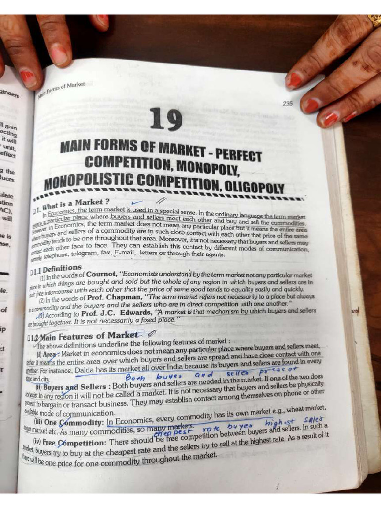 Forms of Markets Basics | PDF