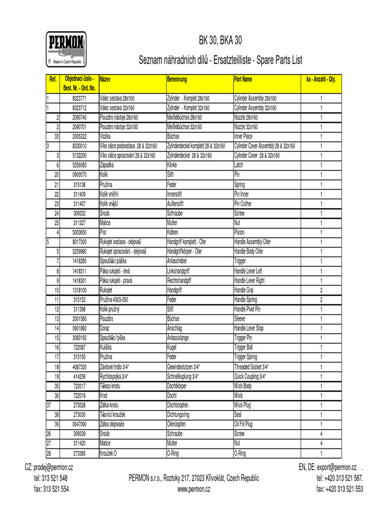 PL Bk30 Bka30 | PDF
