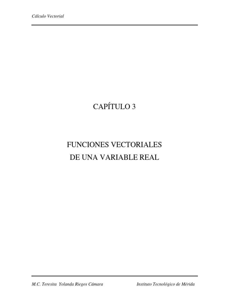 UNIDADES 3 - 4 y 5 | PDF | Integral | Vector Euclidiano