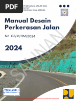 Perkerasan Jalan MDP 2024 (Konsep, CESA, Perhitungan Lentur) | PDF