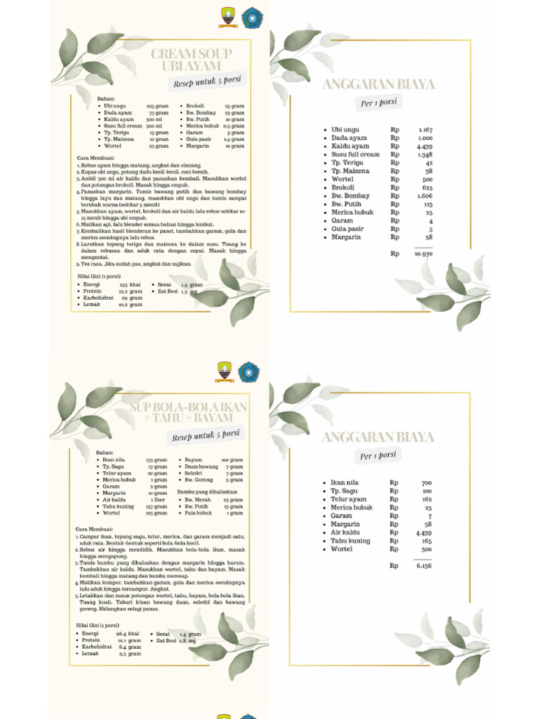 Label Menu | PDF