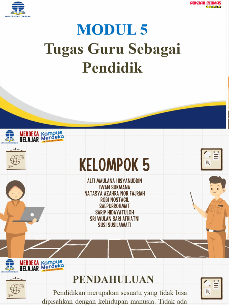 Modul 5 Profesi Keguruan | PDF | Karier & Perkembangan