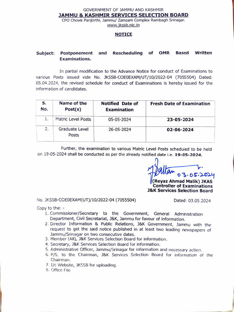 Notice 03052024 | PDF