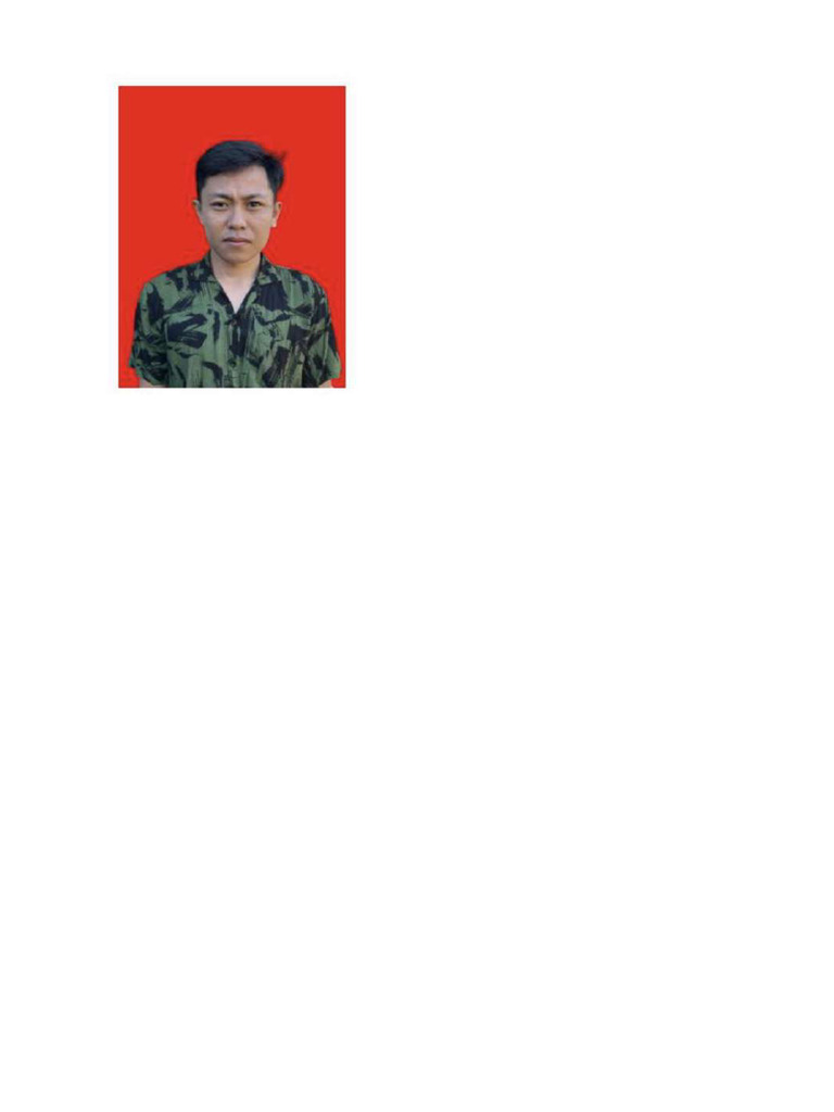 Pas foto 4x6 Saiful Ambaru | PDF