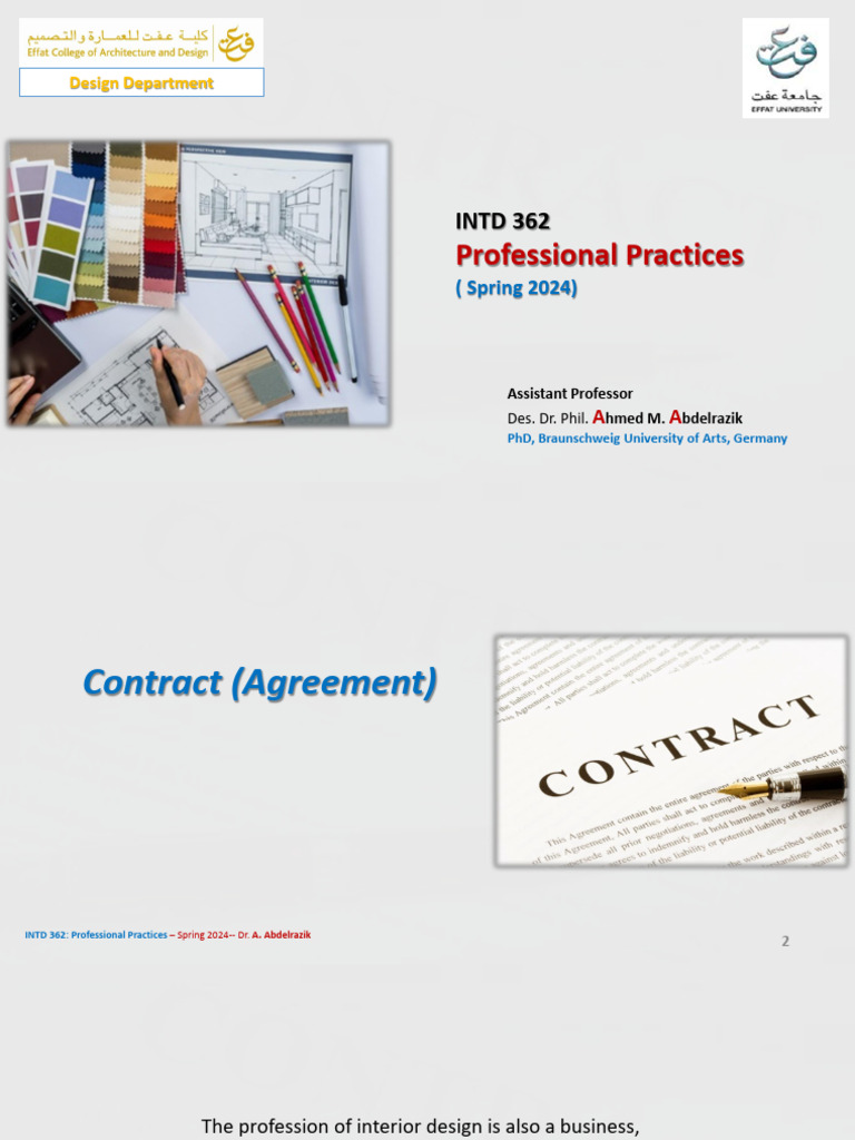 INTD 362, Lecture 10 - Contract | PDF | Justice | Crime & Violence