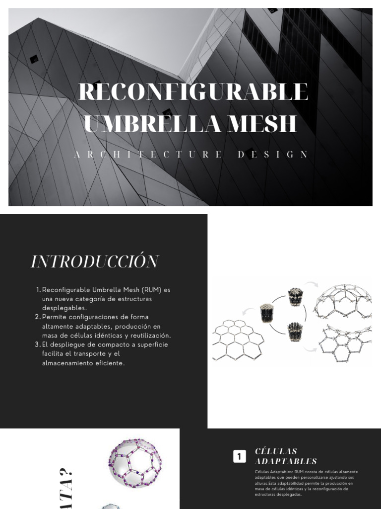 Reconfigurable Umbrella Mesh | PDF