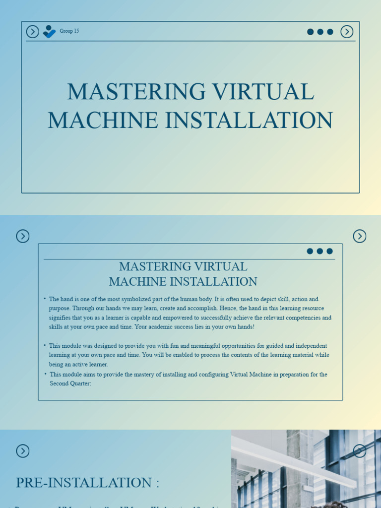 Mastering Virtual Machine Installation | PDF | Computing | Computer Engineering