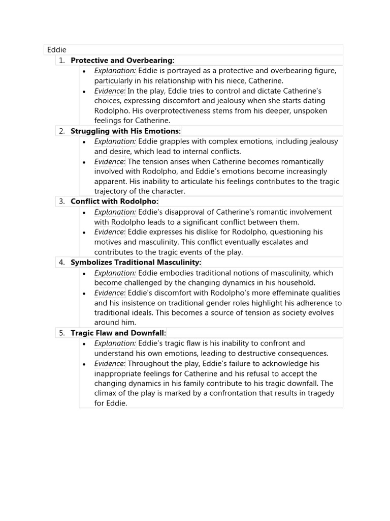 Character points | PDF | Tragedy | Romance (Love)