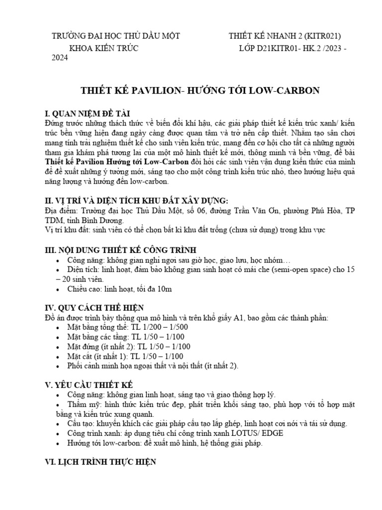 TKN2 - Pavilion | PDF