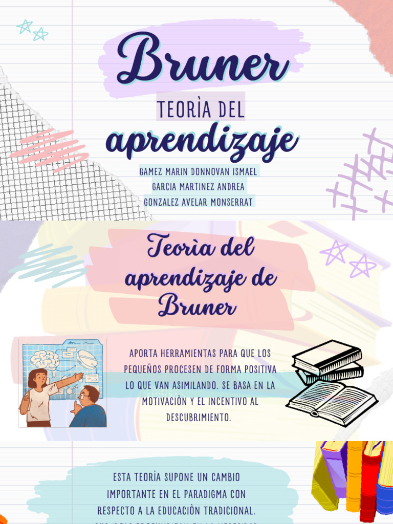 Teoria Aprendizaje Bruner | Descargar gratis PDF | Aprendizaje | Pensamiento