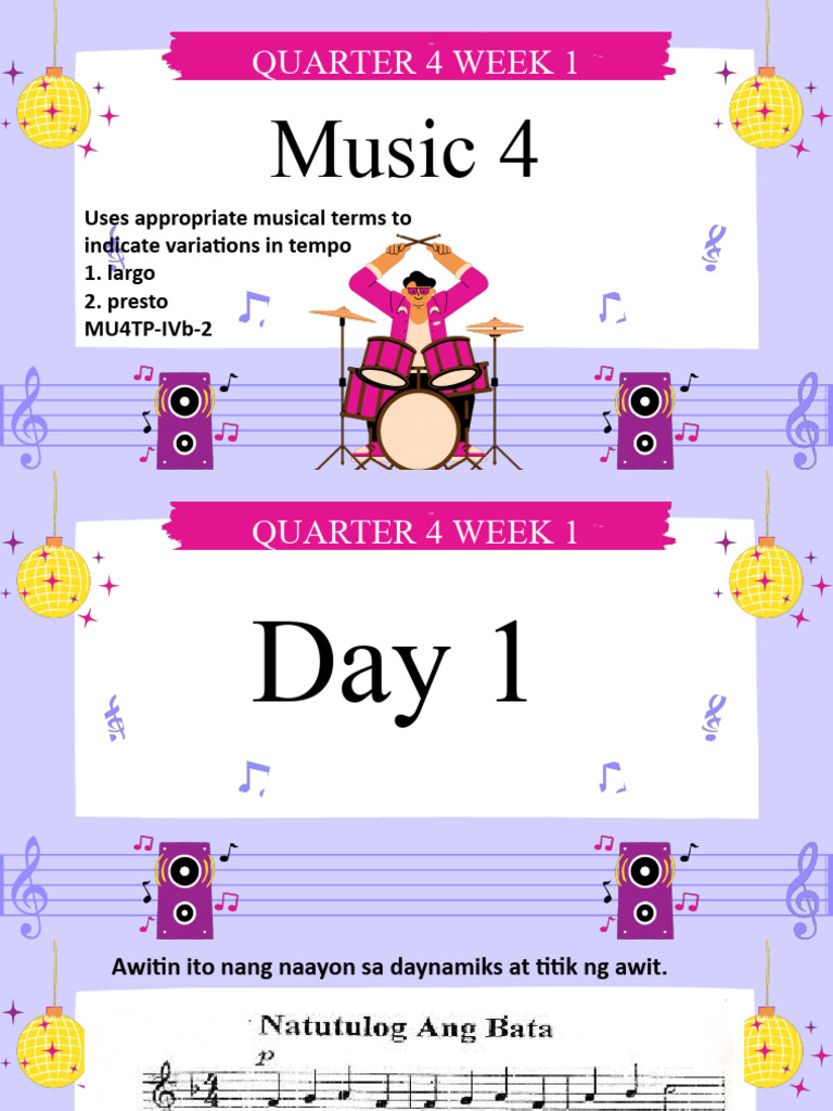 Q4 Music4 Week1 PPT Melc-Based @edumaymay | PDF
