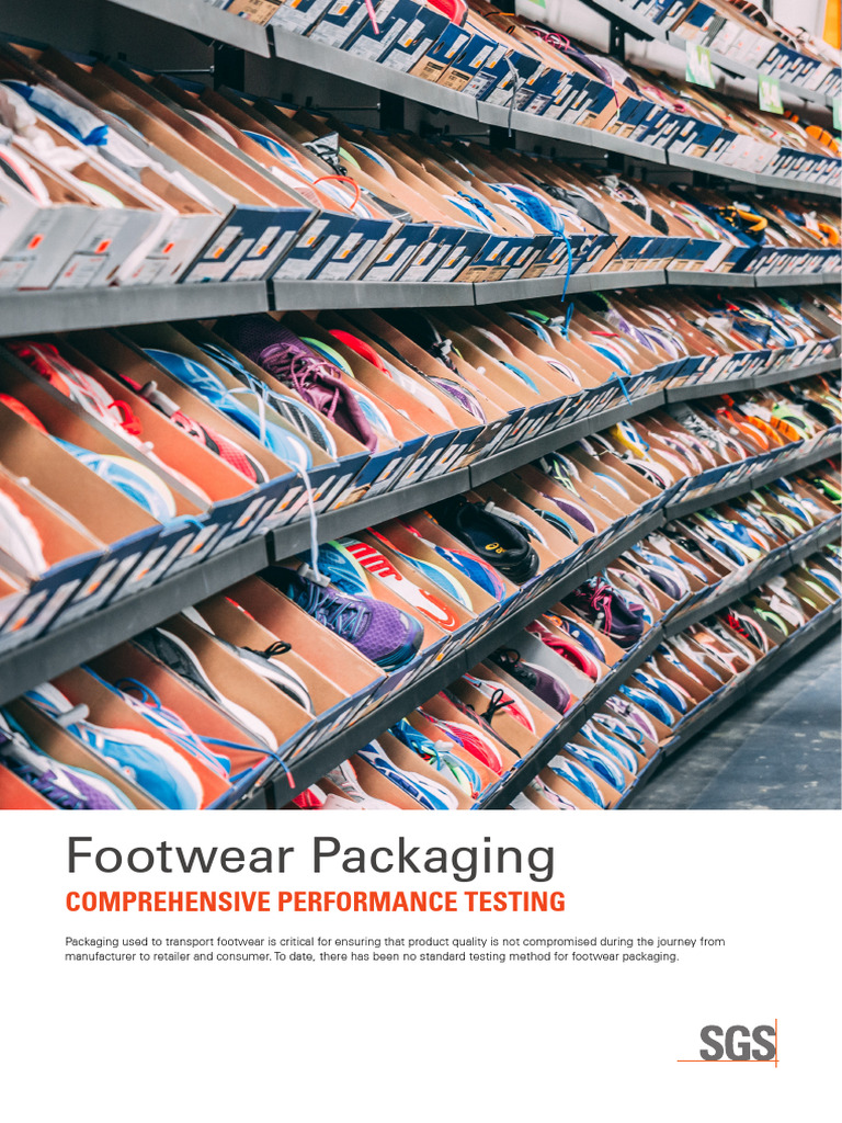 SGS CRS Footwear Packaging Comprehensive Performance Testing | PDF ...