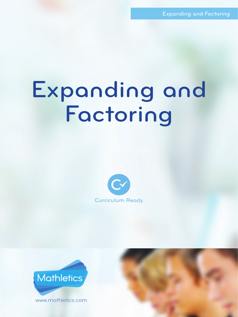 Expanding and Factoring | PDF | Area | Factorization