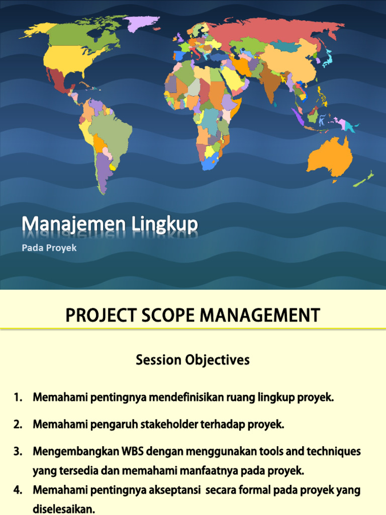 Project Scope Management | PDF