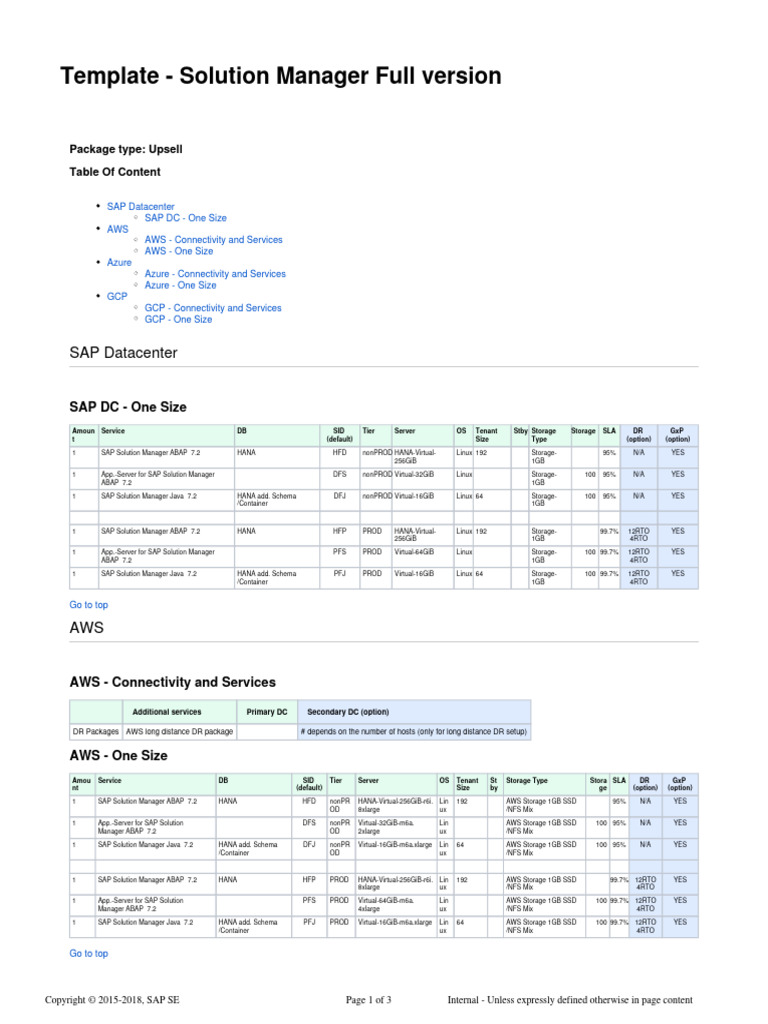Template - Solution Manager Full Version | PDF | Solid State Drive ...