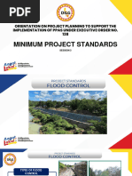 DPWH Standards - Flood Control Plans | PDF