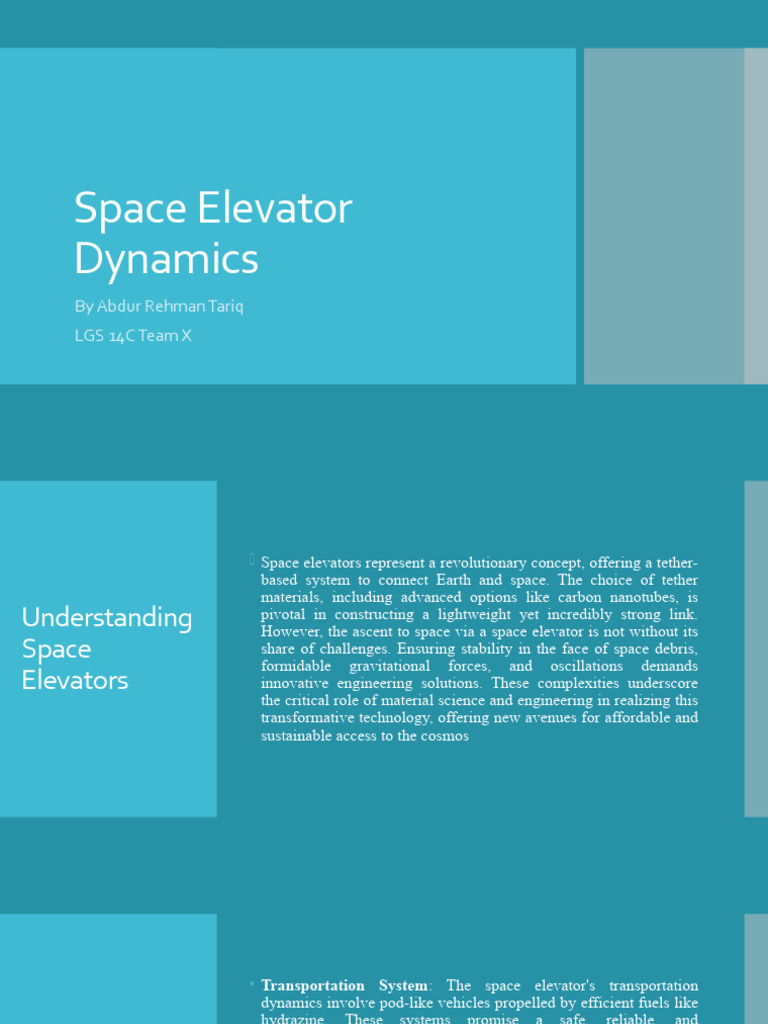 Space Elevators | PDF | Transport | Physical Sciences