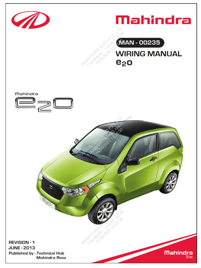 Wiring Manual E2o 11AAB9091 | PDF | Troubleshooting | Electrical Wiring