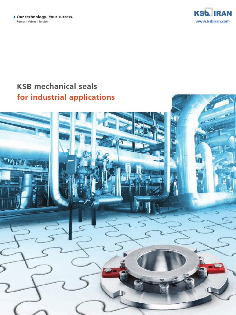 KSB Seal | PDF | Pump | Reliability Engineering
