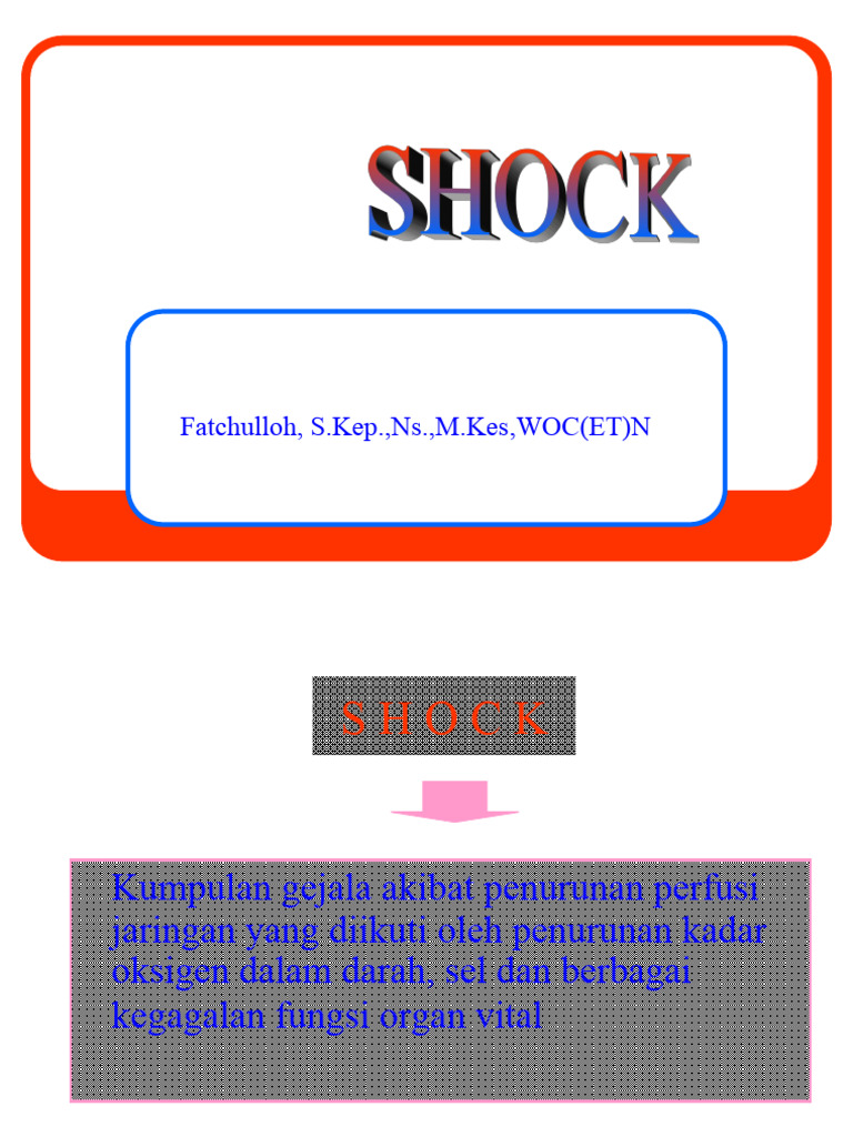 Gejala dan Penanganan Shock Medis | PDF