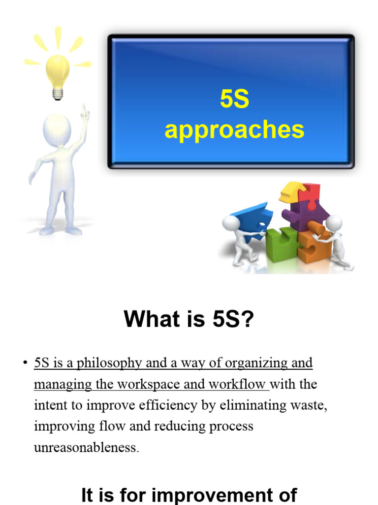 5S - Principles Training | PDF | Business