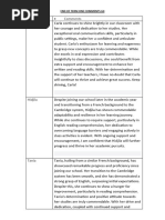 Report Comments Term 3 | PDF