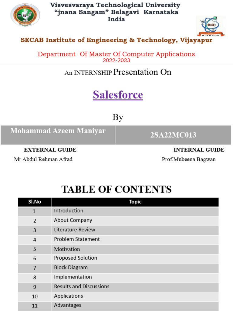 Miniproject (1) Internship | PDF | Cloud Computing | Computing