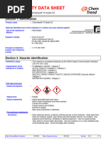 GTA220 Thinner Safety Data Sheet | PDF | Toxicity | Personal Protective ...