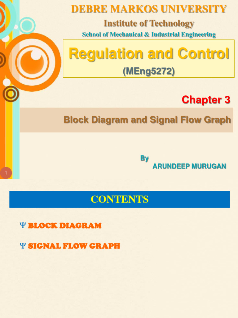 3 - Block Diagram and Signal Flow Graph | Download Free PDF | Applied Mathematics | Computer ...