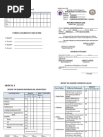 Form 138-REPORT CARD GR. III | PDF | Teachers | Quality Of Life