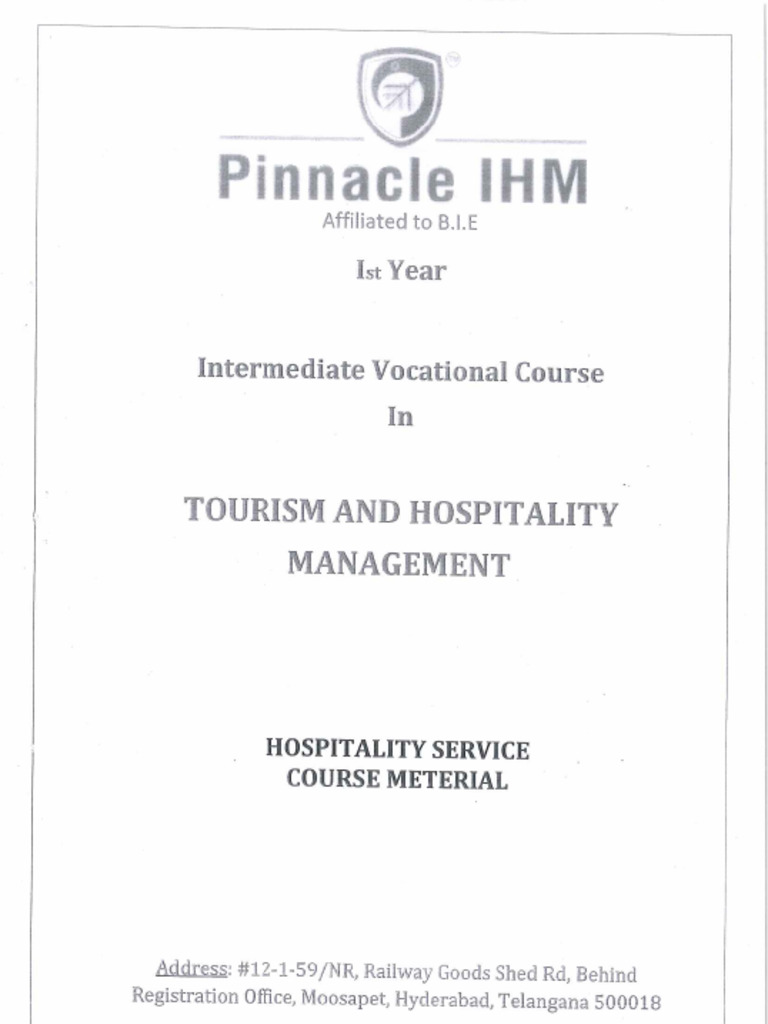T&HM 1st Yr Service | PDF