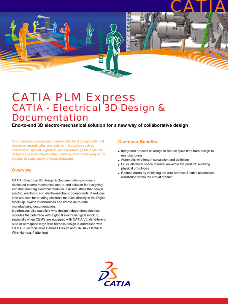 CATIA - Electrical 3D Design & Documentation | PDF | Computing