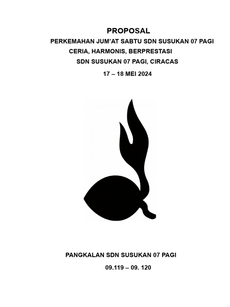 Perkemahan Pramuka SDN Susukan 07 | PDF | Kesehatan Holistik | Gaya Hidup