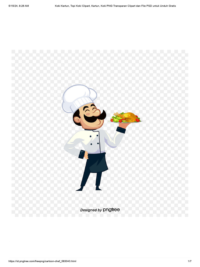 Koki Kartun, Topi Koki Clipart, Kartun, Koki PNG Transparan Clipart dan File PSD untuk Unduh ...