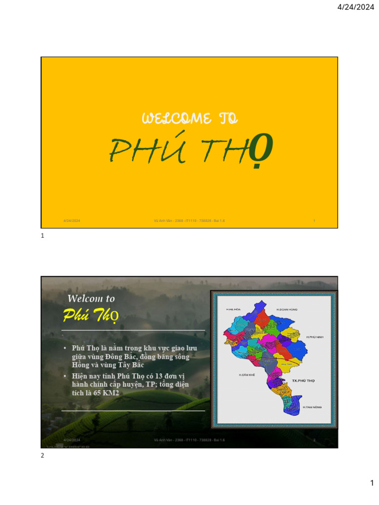 Bai1.6.VuAnhVan 2368 IT1110 738828 | PDF