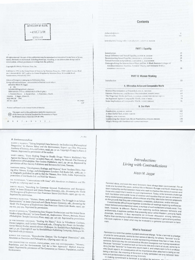 Feminist Controversies Explored | PDF | Feminism | Gender Studies