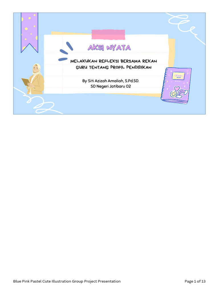 Rapor Pendidikan: Refleksi dan Perencanaan | PDF | Karier & Perkembangan | Kesehatan Holistik