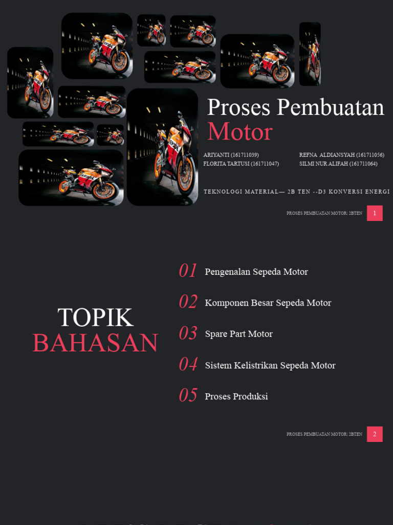 Proses Produksi Motor | PDF