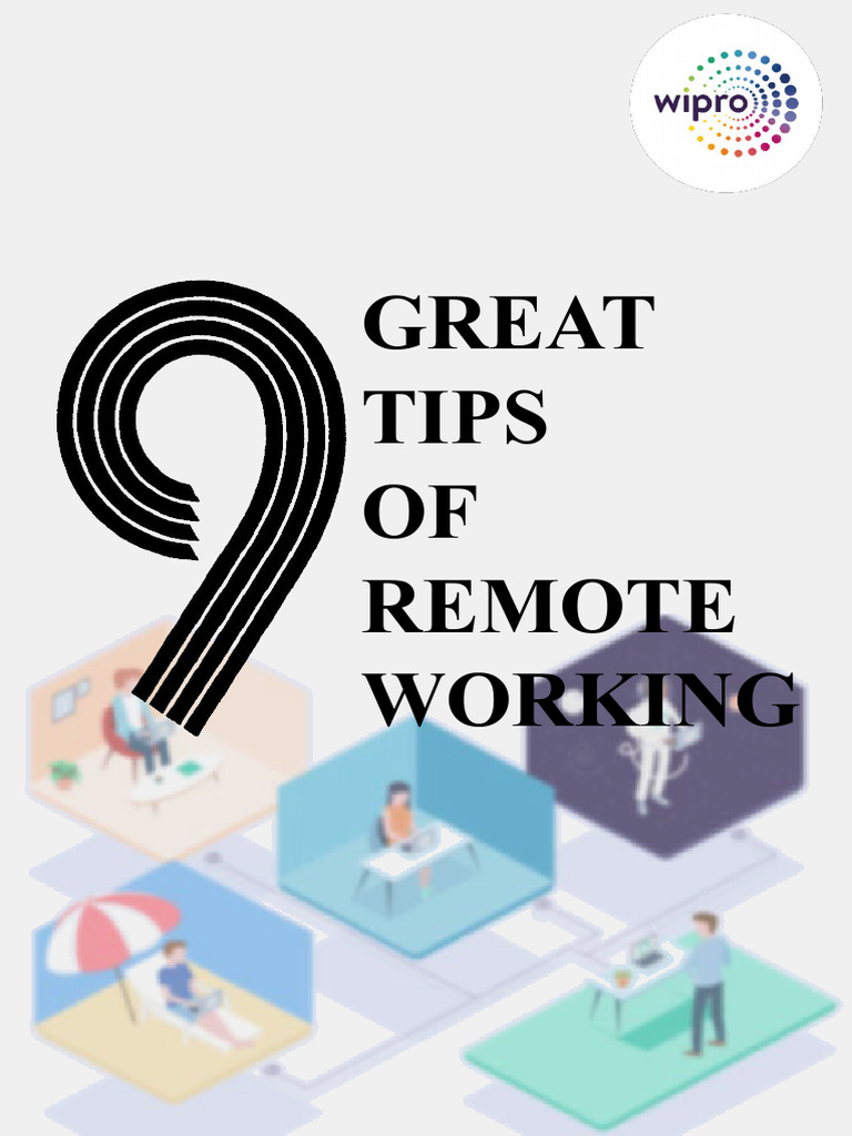 9 Remote Working Tips | PDF | Behavioural Sciences | Psychological Concepts