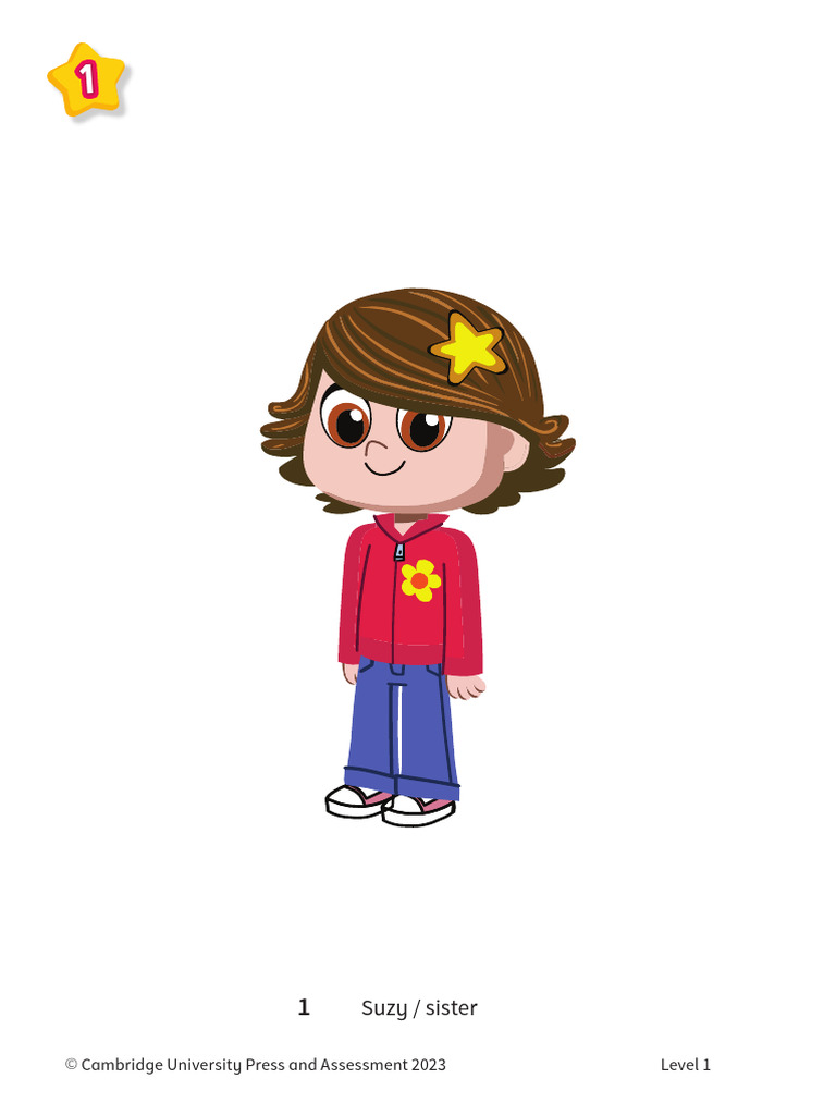 KidsBox Level1 Flashcards Unit 1 | PDF