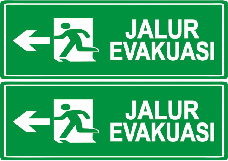 Jalur Evakuasi Kiri A3 | PDF