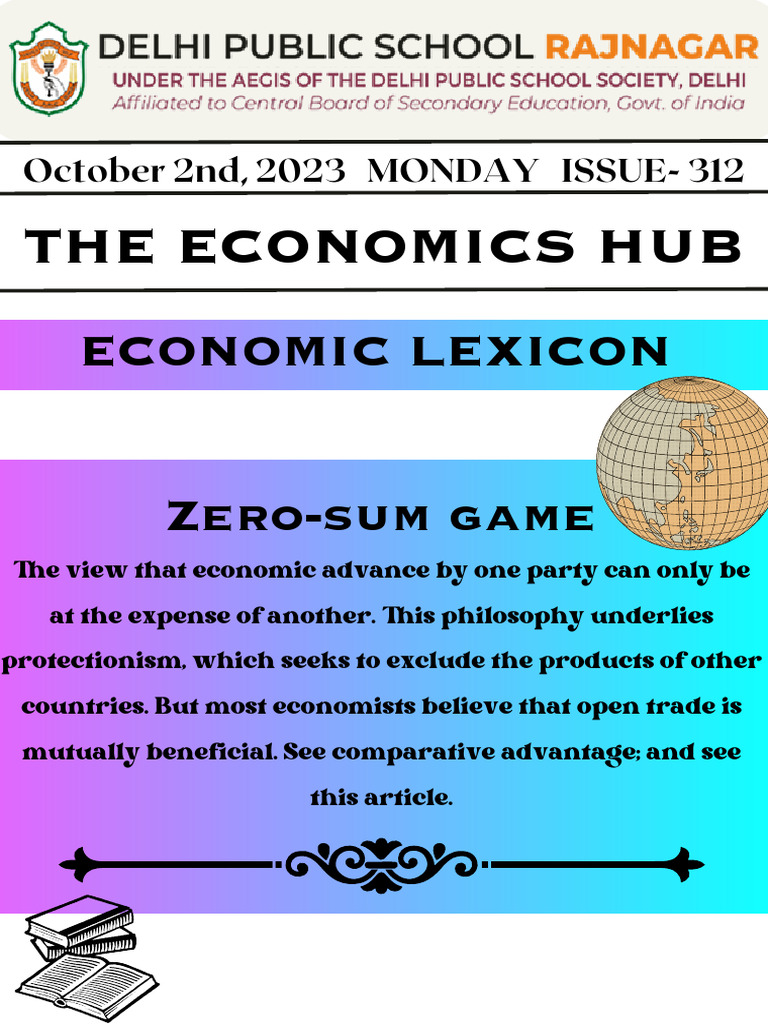 The Economics Hub Issue 312 Pdf Economies