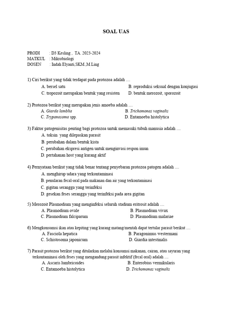 Soal Uas Mikro-24 | PDF