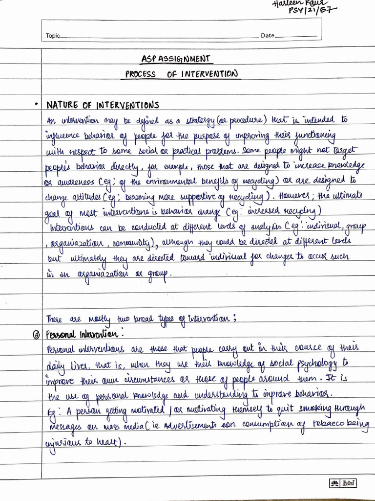 ASP Assignment Harleen Kaur PSY57 | PDF