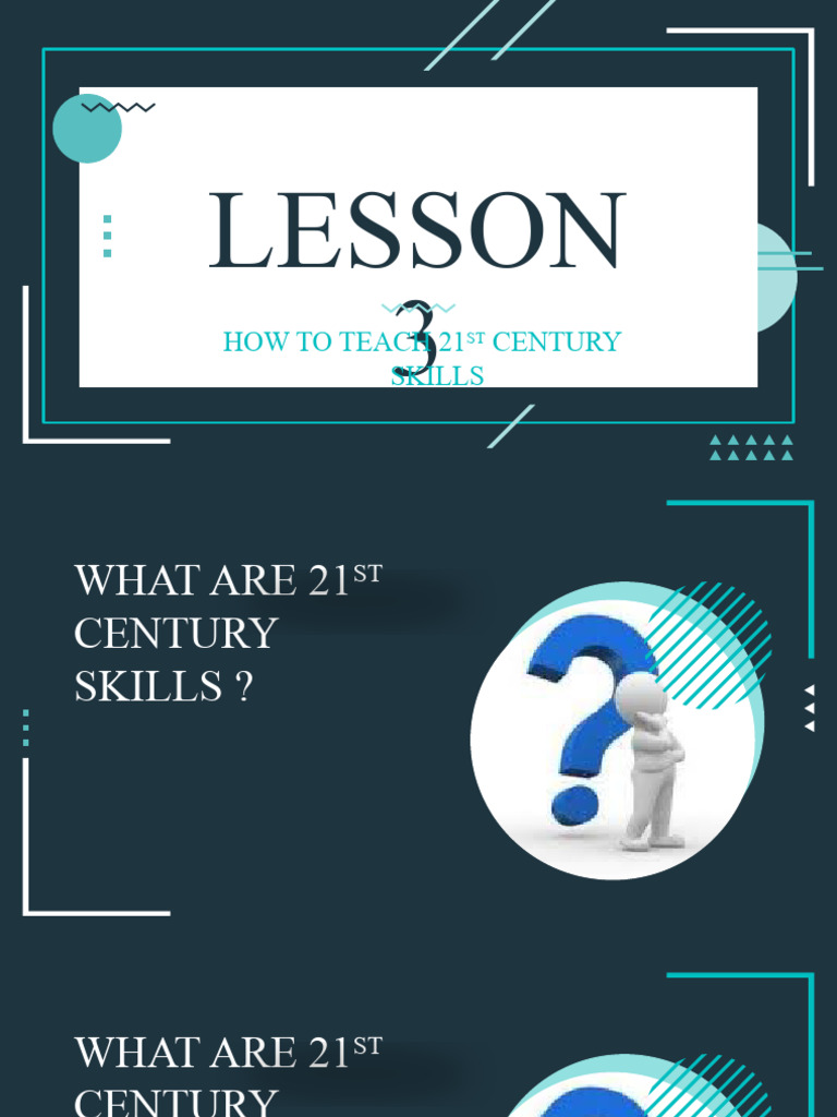 Teaching 21st Century Skills Guide | PDF | Critical Thinking | Thought
